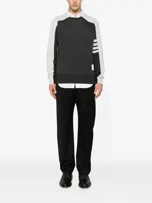 Thom Browne Long-sleeves Sweatshirt - Grey