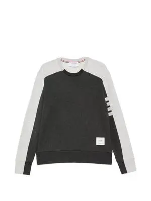 Thom Browne Long Sleeve Sweatshirt - Grey