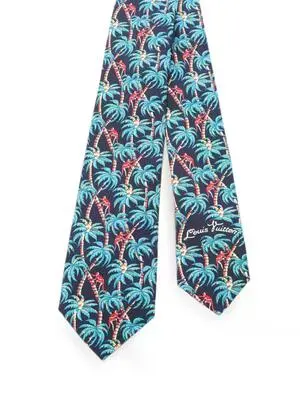 LOUIS VUITTON 2017 Palm Tree Tie