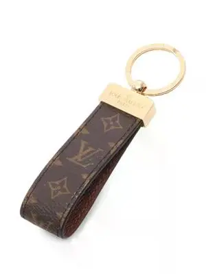 LOUIS VUITTON Dragonne Key Ring - Brown