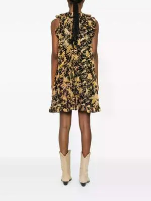 Ulla Johnson Signe Cascading Floral-print Ruffled Mini Dress