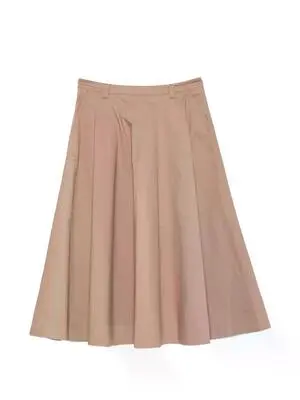 Incotex Belt Loops Pleated Skirt