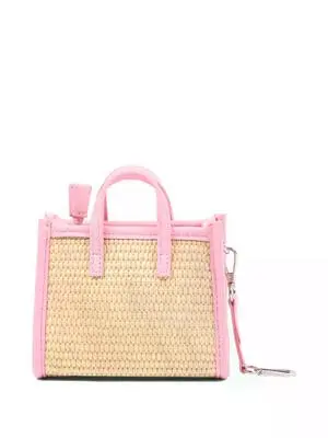 MC2 SAINT BARTH Embroidered Top Handle Bag