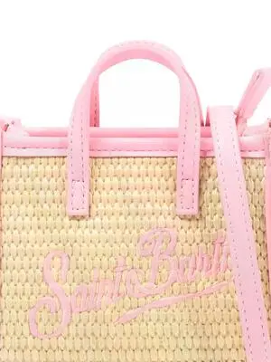 MC2 SAINT BARTH Embroidered Top Handle Bag
