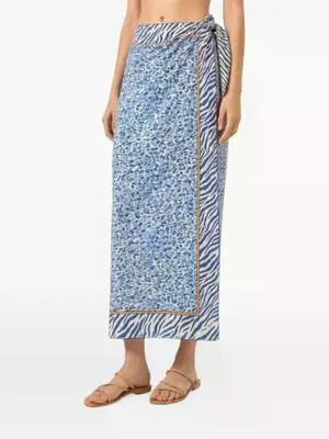 MC2 SAINT BARTH Tahiti Graphic-print Sarong