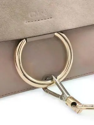 Chloé Faye Shoulder Bag - Grey