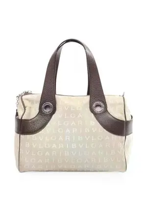 BVLGARI Logomania Tote Bag - Neutrals