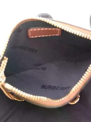 Burberry Kelbrook Check-pattern Keyring Card Case