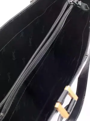 Saint Laurent 2000s Logo-plaque Tote Bag