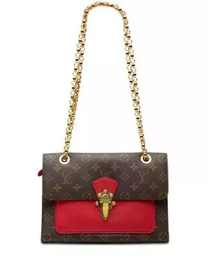LOUIS VUITTON Monogram Victoire Shoulder Bag - Brown
