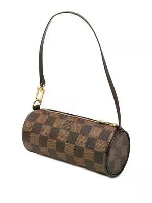 LOUIS VUITTON Damier Ebene Papillon Pochette Handbag