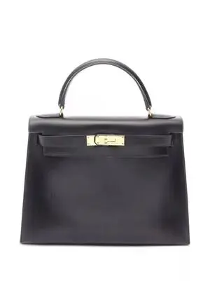 Hermès Hermès 1971 Kelly 28 Handbag Black