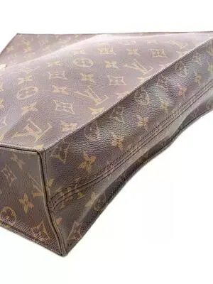 LOUIS VUITTON Monogram Sac Plat Tote Bag