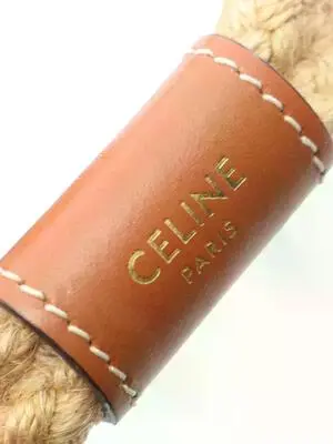 Celine Triomphe Coated Canvas Bucket Bag