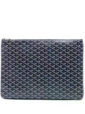 Goyard Senat Gm Clutch Bag - Blue