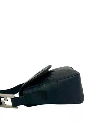 Fendi Leather Ff Crossbody Bag