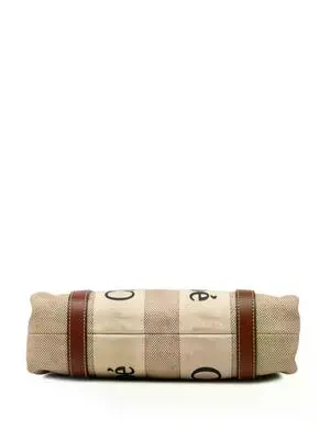 Chloé Small Canvas Woody Tote Satchel