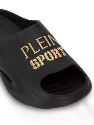 PLEIN SPORT Logo-print Slides