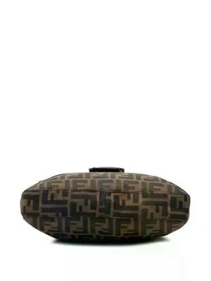 Fendi Zucca Canvas Shoulder Bag