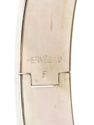 Hermès Enamel Clic H Bracelet Pm - Black
