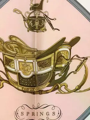 Hermès 1970-1990 Springs Silk Scarf 90 Scarves