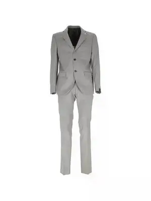 BRANDO Single-breasted Suit - Grey