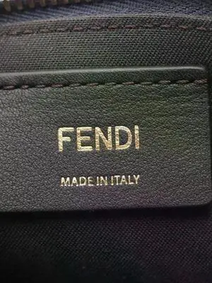 Fendi Ff Jacquard Vanity Bag