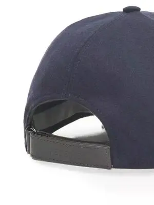 Peserico Monili-trim Panelled Baseball Cap