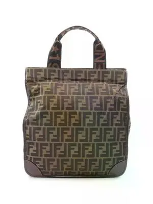 Fendi Zucca Monogram Canvas Tote Bag