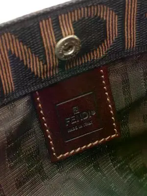 Fendi Zucca Monogram Canvas Tote Bag