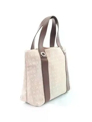 BVLGARI Logomania Tote Bag - Neutrals