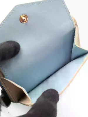 Miu Miu 2020s Vitello Phenix Trifold Wallet