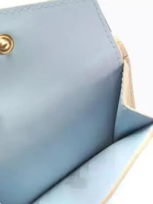 Miu Miu 2020s Vitello Phenix Trifold Wallet