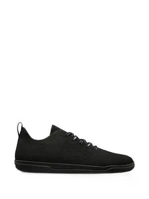 GROUNDIES Knit Lace-up Sneakers - Black