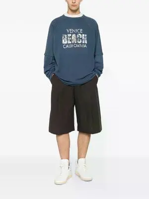 Palm Angels Slogan-print Raglan-sleeve T-shirt