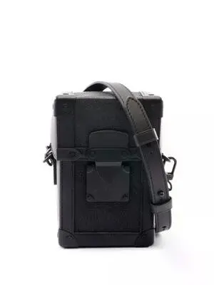 LOUIS VUITTON Vertical Trunk Messenger Bag - Black