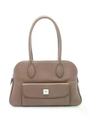 Hermès Leather Tote Bag - Neutrals
