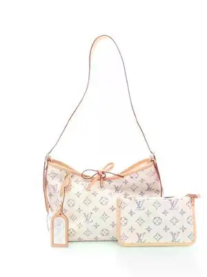 LOUIS VUITTON Monogram Jacquard Carryall Shoulder Bag - Neutrals