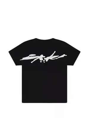 SP5DER Logo Print Crewneck T-shirt