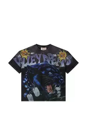 VALE FOREVER Fury Big Distressed T-shirt - Black