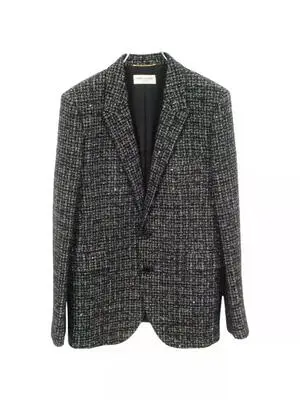 Saint Laurent Sequin Tweed Jacket