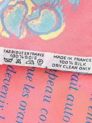 Hermès 2000s L'ete De Loula Scarf - Pink