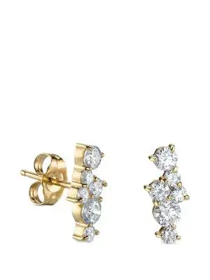 SYDNEY EVAN Diamond Bar Earrings