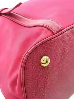 Prada Logo Detail Tote Bag