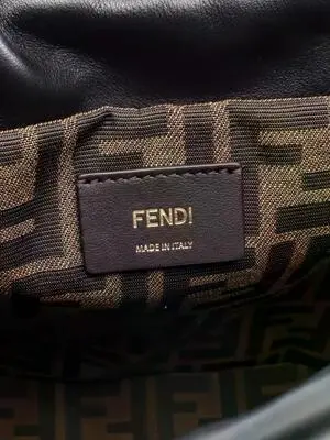 Fendi 2020s Ff Logo Backpack