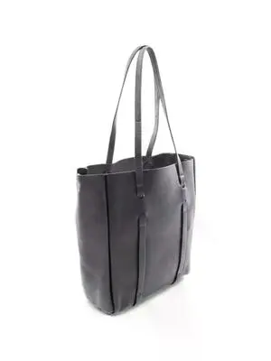 Balenciaga 2010s Everyday Xs Leather Tote Bag - Black