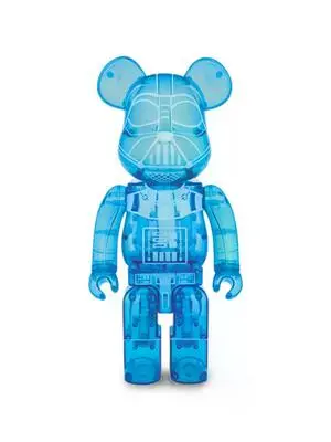 MEDICOM TOY X Star Wars Darth Vader Holographic Bearbrick Ver. 400% Figurine - Blue
