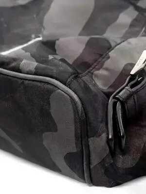Prada Camo-pattern Leather Backpack