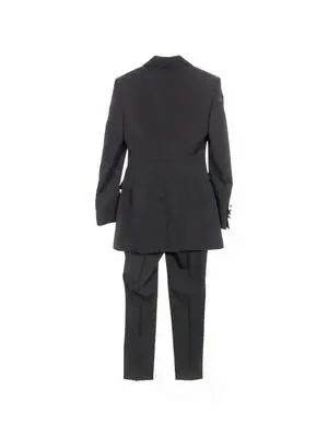 Dolce & Gabbana 2010 Satin-trim Suit