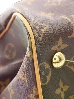 LOUIS VUITTON Tivoli Gm Monogram Canvas Handbag - Brown